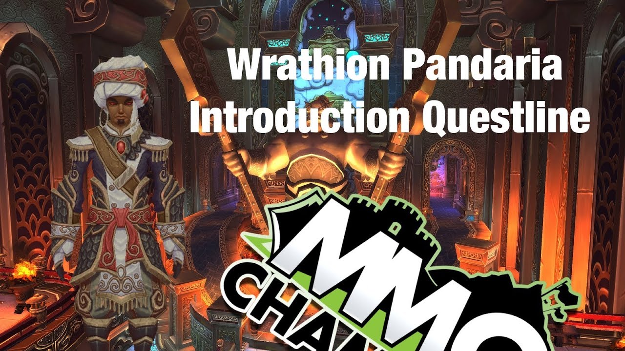 Wrathion Pandaria Introduction Questline - YouTube
