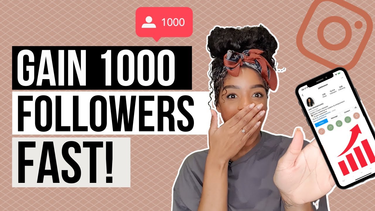 How to get your first 1000 followers on Instagram | How to grow ...