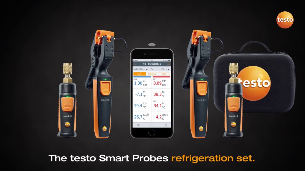 The testo Smart Probes Refrigeration Set | Testo - YouTube