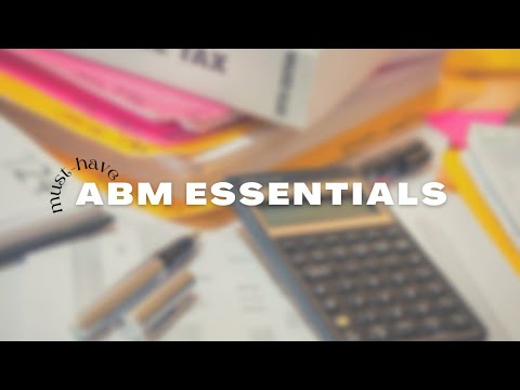 ABM STUDENT MUST-HAVE ESSENTIALS + TIPS | Mille and Mai - YouTube