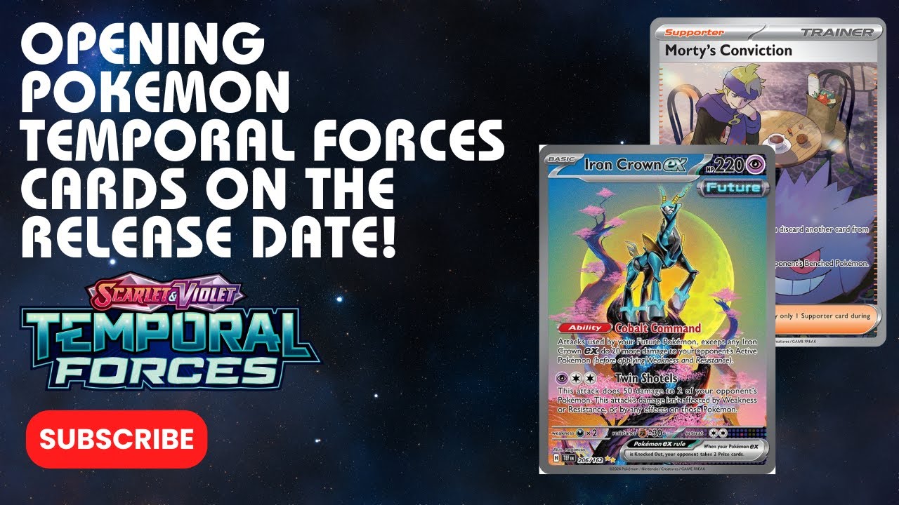 Pokemon Temporal Forces Opening Packs! New Packs! - YouTube