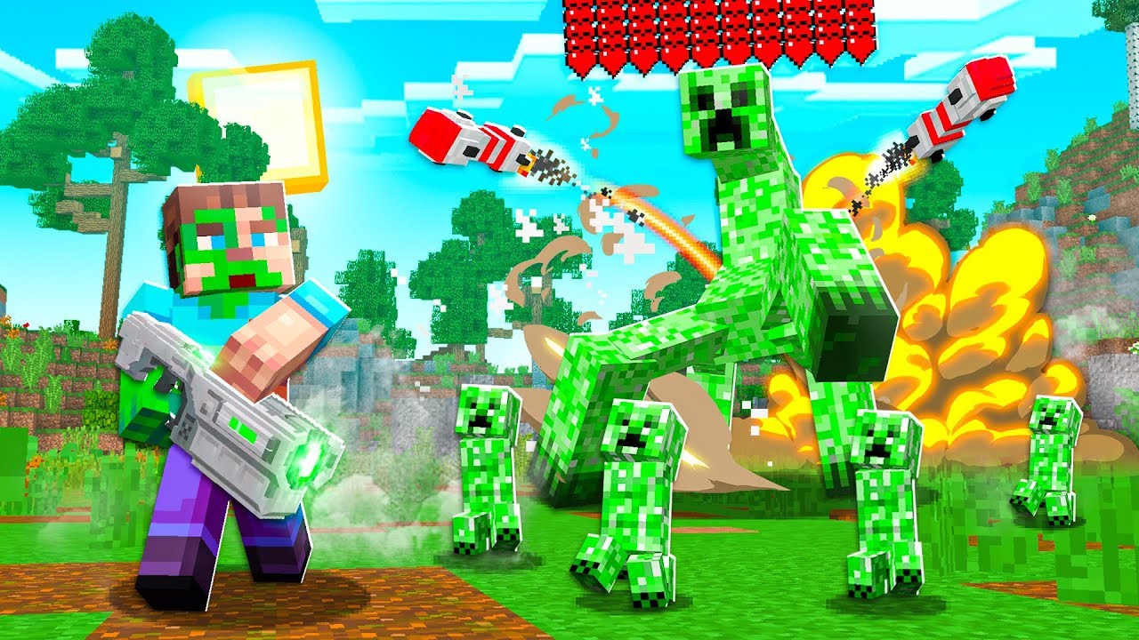 Minecraft Creeper Boss