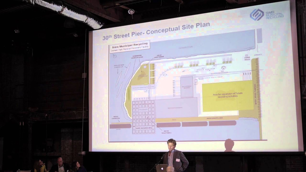 Tom Outerbridge (SIMS Recycling) at the Gowanus Design Summit 2014 ...