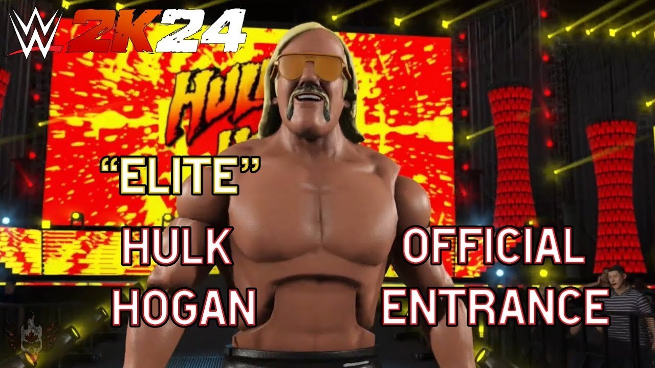 WWE 2K24 Elite Hulk Hogan Entrance - YouTube
