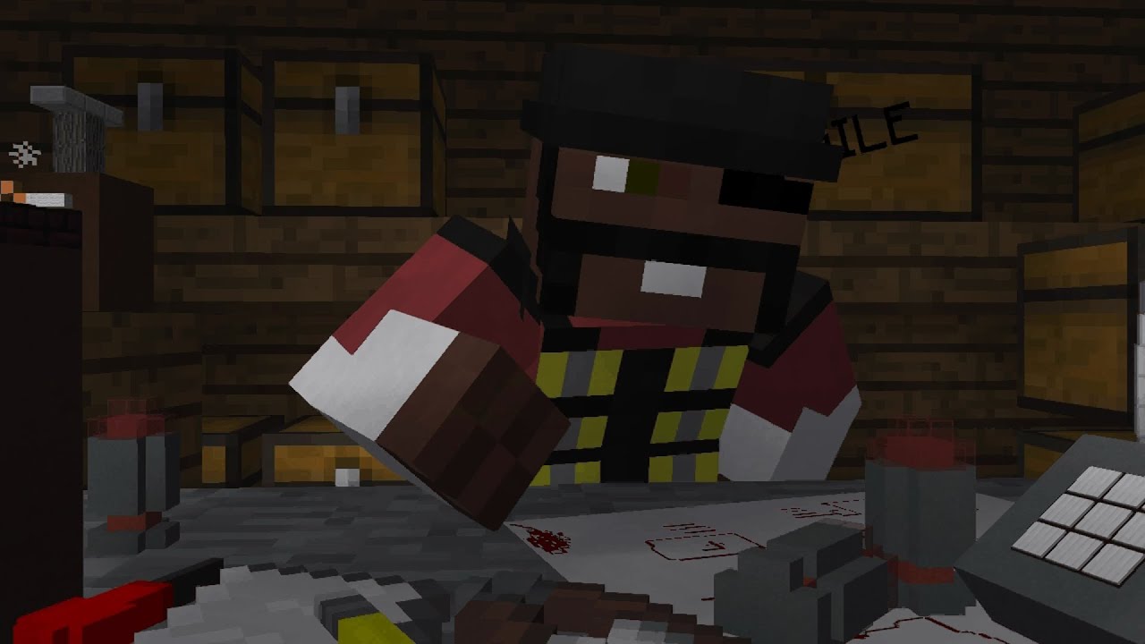 Meet the Demoman in Minecraft - YouTube