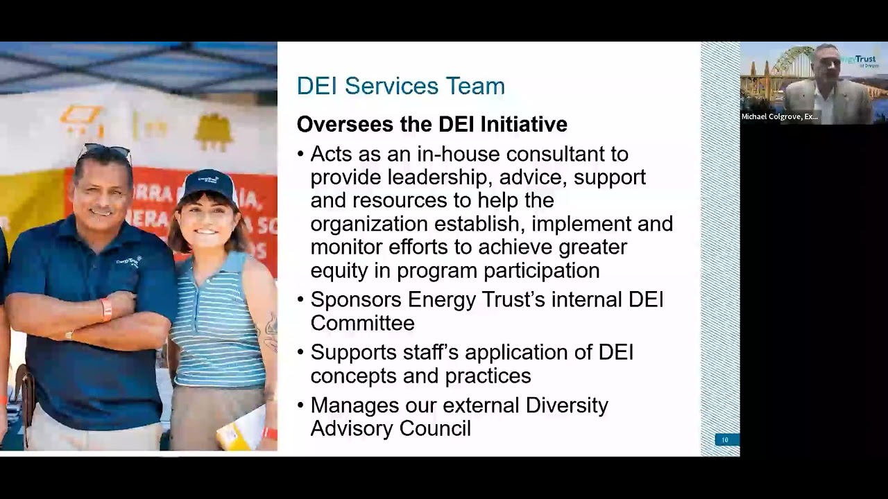 Director of DEI Services - YouTube