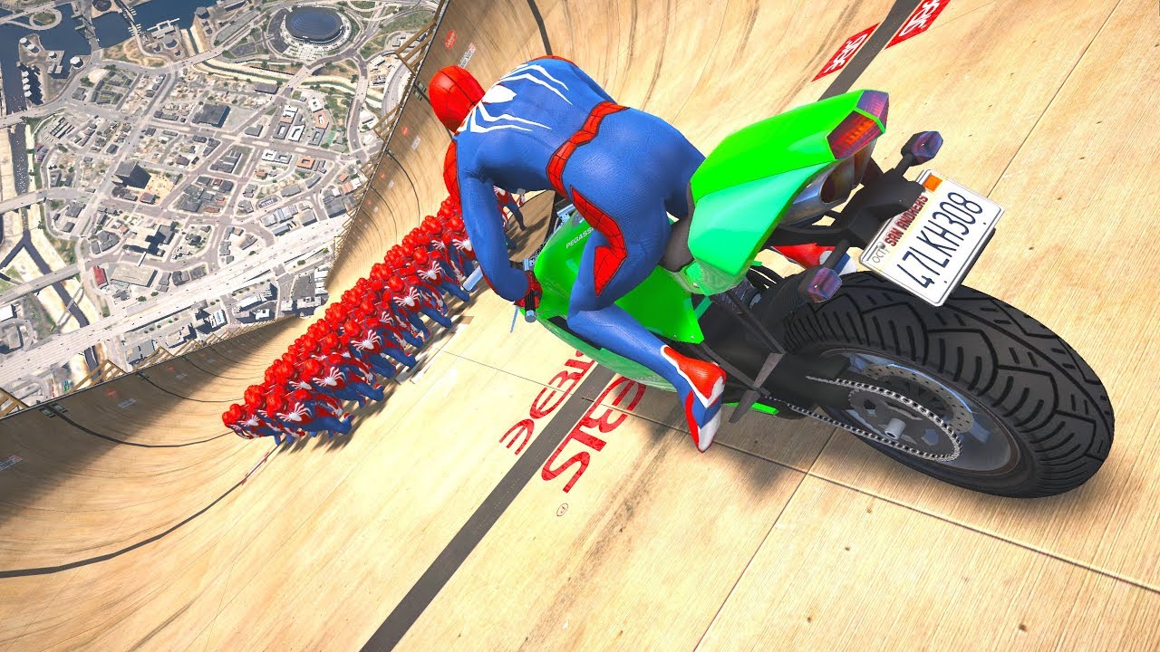 GTA 5 Epic SPIDERMAN Ragdolls Compilation ep.56 (Euphoria Physics ...