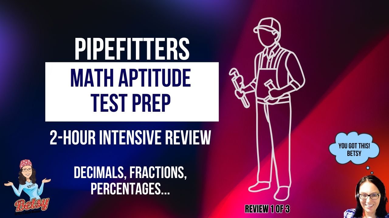 The Pipefitters Math Test (and how to ace it) - YouTube