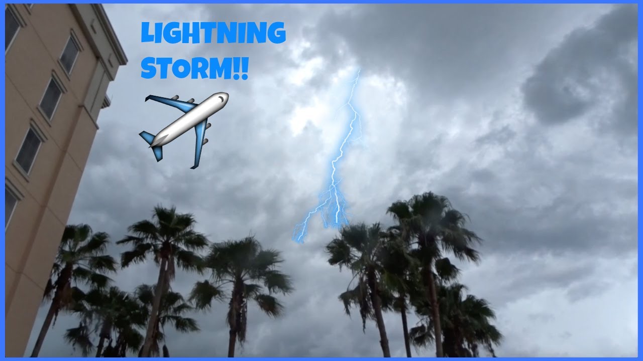 CRAZY LIGHTNING STORM IN FLORIDA!! - YouTube