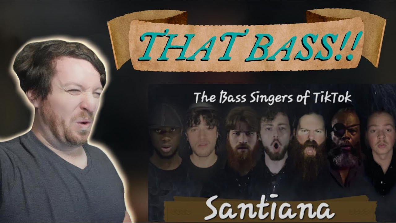 Opera Singer Reacts - Santiana - The Bass Singers of TikTok - YouTube