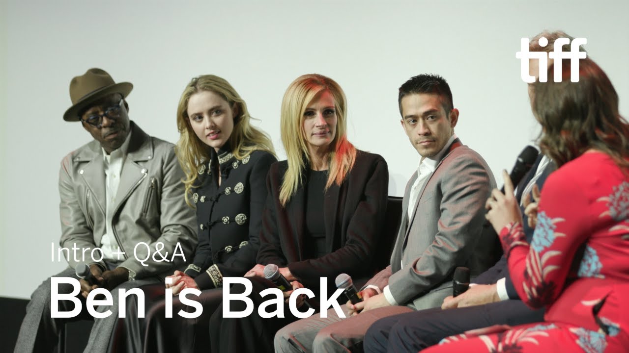 BEN IS BACK Cast and Crew Q&A, Sept 8 | TIFF 2018 - YouTube