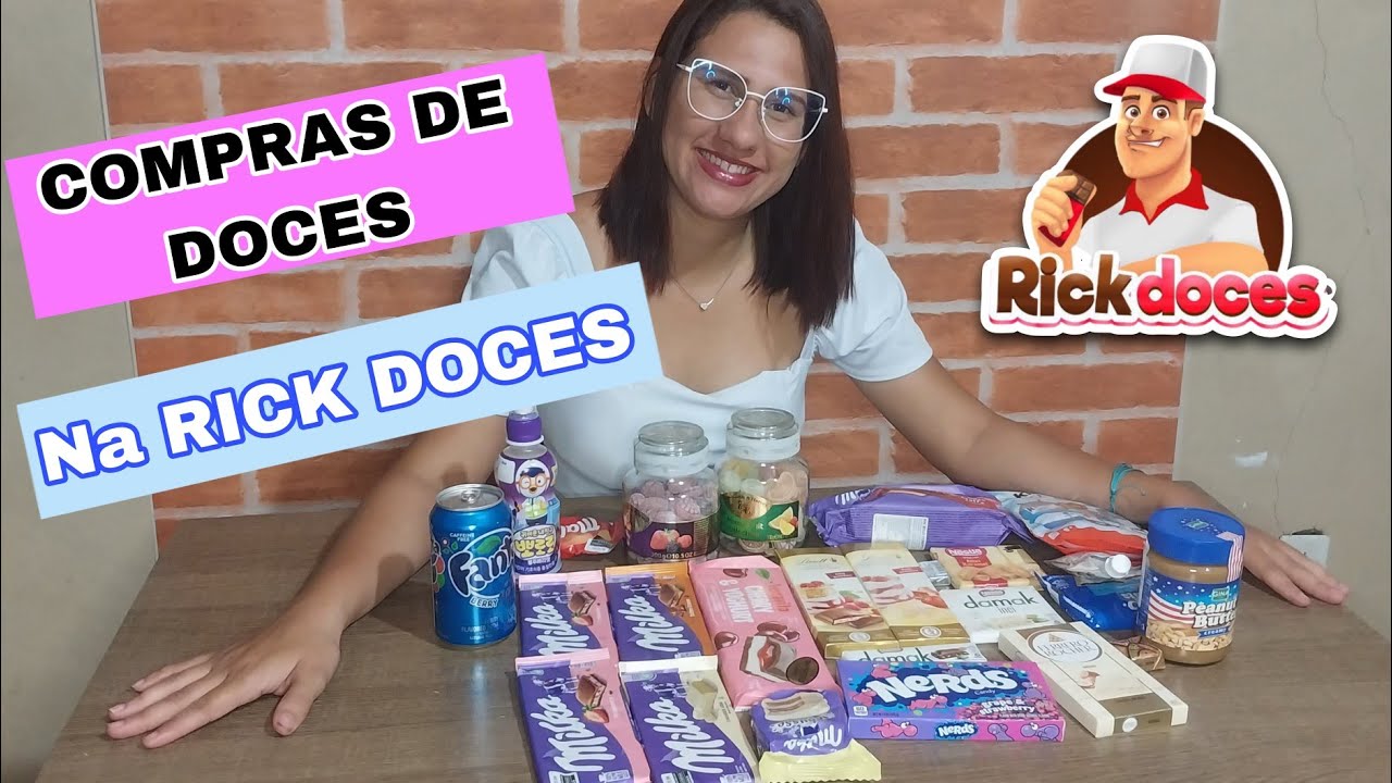 COMPRAS DE DOCES IMPORTADOS NA RICK DOCES 🍭🍬🍫 - YouTube