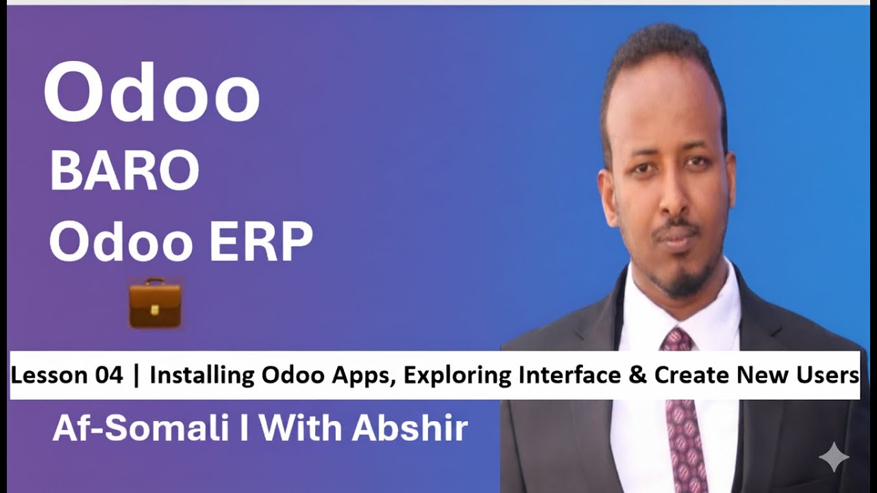 Lesson 04 | Installing Odoo Apps, Exploring Interface & Creating New ...