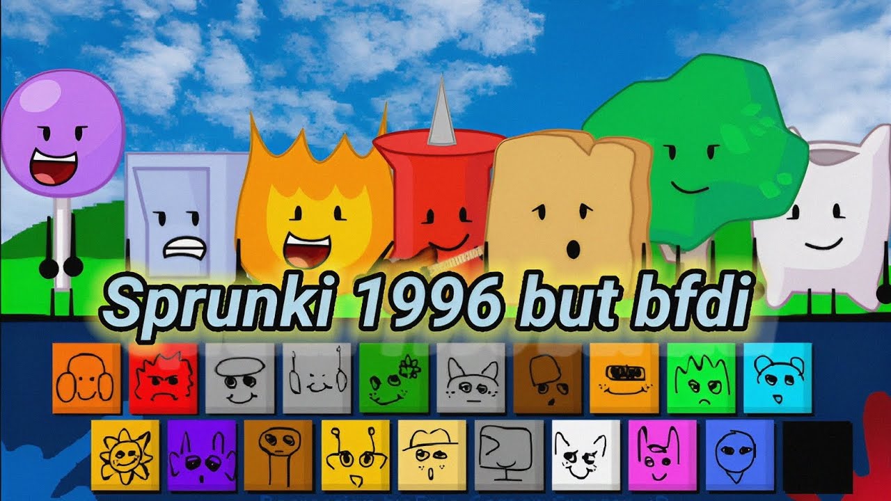 Sprunki 1996 But bfdi Latest Version Update Game Play Amazing Sounds ...