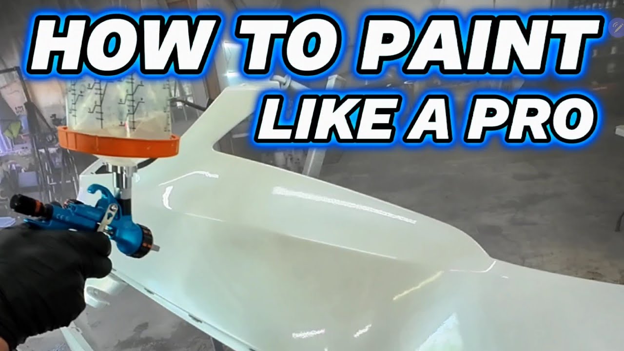 How to PREPARE and PAINT a bumper! - YouTube
