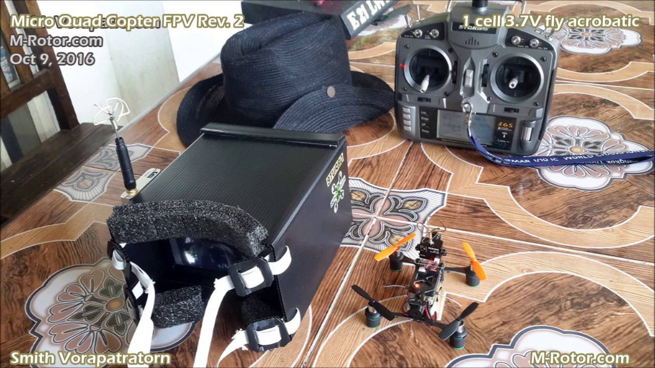 Micro Quad Copter FPV - Full Acrobatic - YouTube