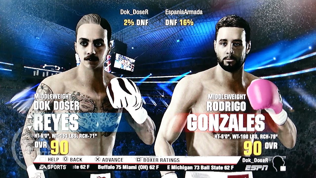 Fight Night Champion / League Bout Bout #16-Espania Armada Vs#10-Doze ...