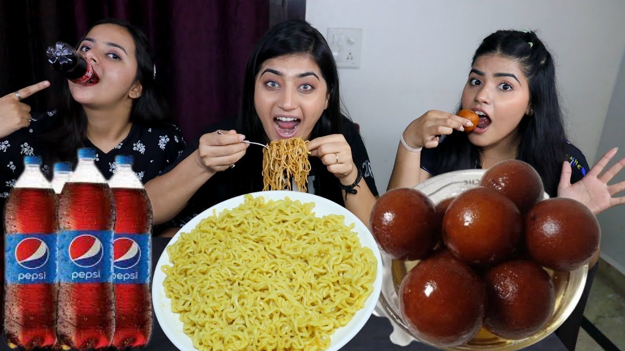 Spoon Vs Hand Vs Mouth Eating Challenge || Fun Challenge - YouTube