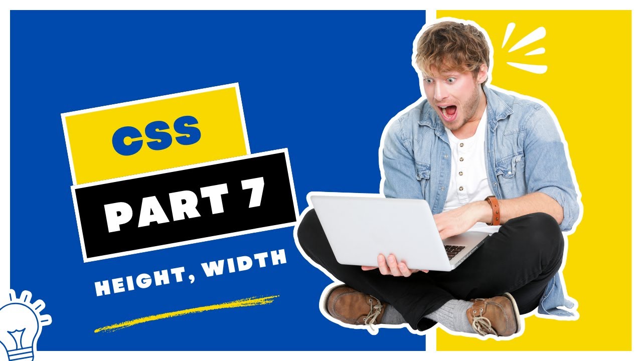 Css Css3 Height Width Part 7 Skill With Alamin Youtube