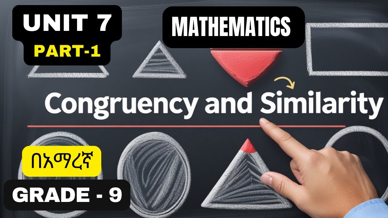 GRADE 9 MATHS UNIT 7 PART 1/CONGRUENCY OF TRIANGLES | SSS, SAS, ASA ...