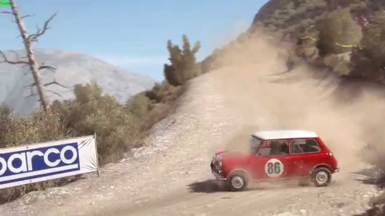 Dirt Rally - Mini Cooper S - Greek Rally - YouTube