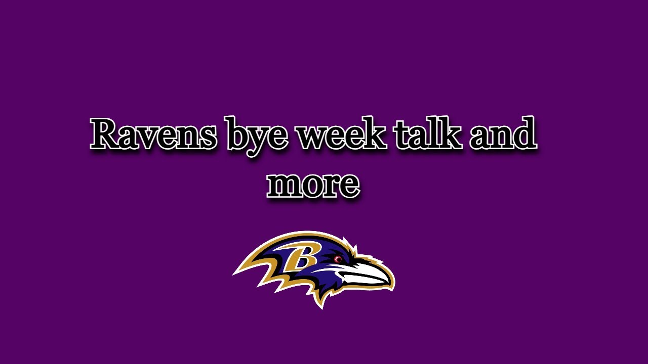 Ravens bye week | What the Ravens can do moving forward - YouTube