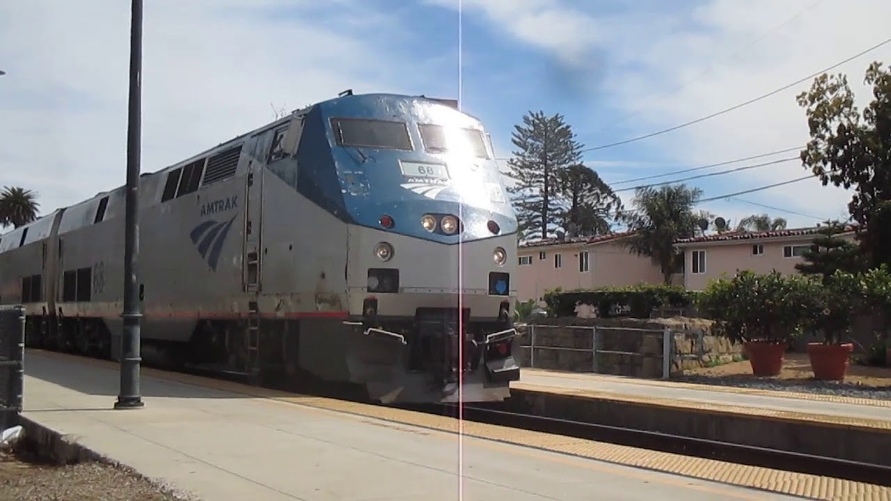 Huge Amtrak Horn Blast -- so loud you can see it onscreen :) - YouTube