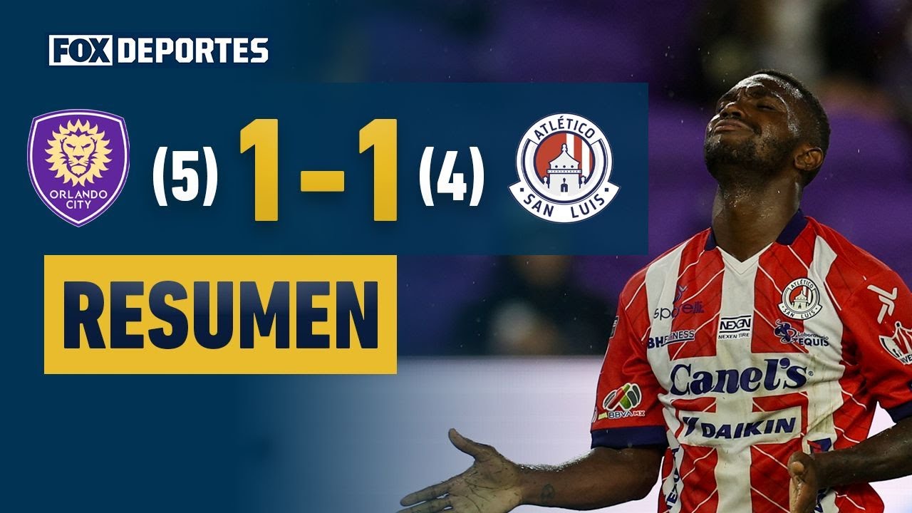 😱 OTRO ELIMINADO PARA LIGA MX | Orlando City 1-1 (5-4) Atlético San ...