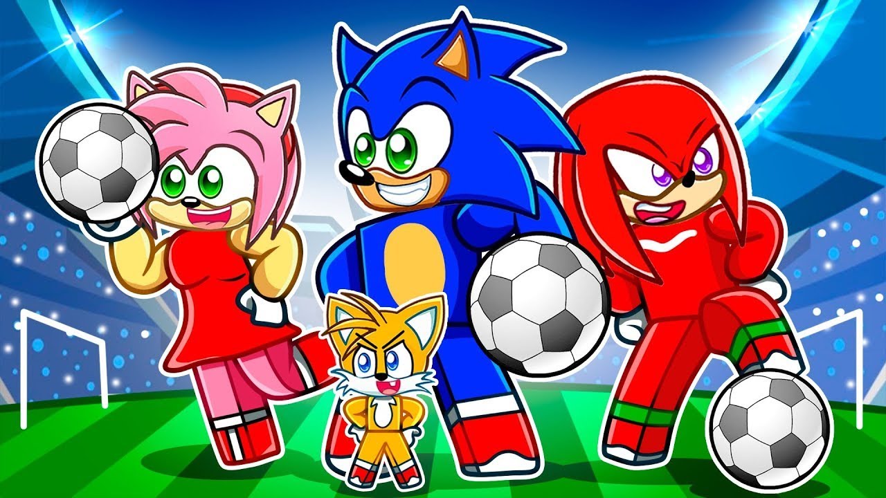 Avoir une FAMILLE de FOOTBALLER avec SONIC sur ROBLOX ! - YouTube