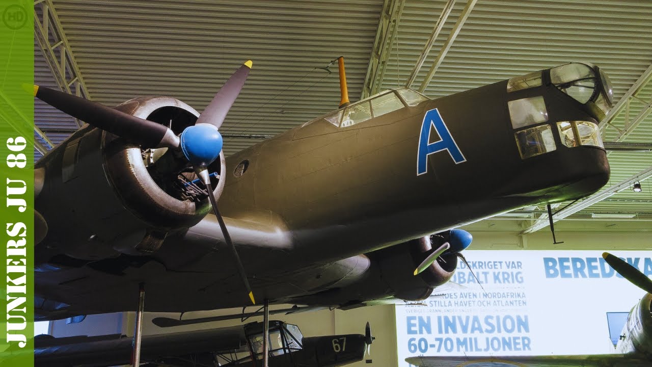 Junkers Ju 86 - monoplane bomber - HD - YouTube