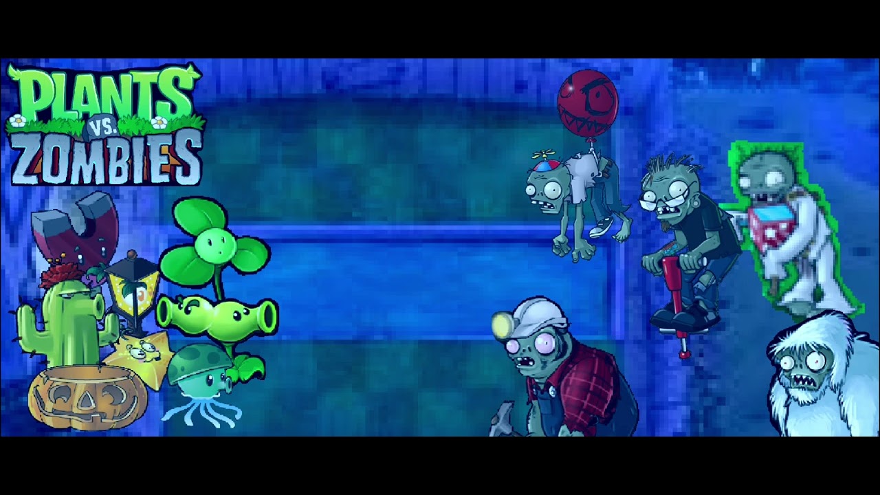 pvz level 4-10 theme ultimate battle - YouTube