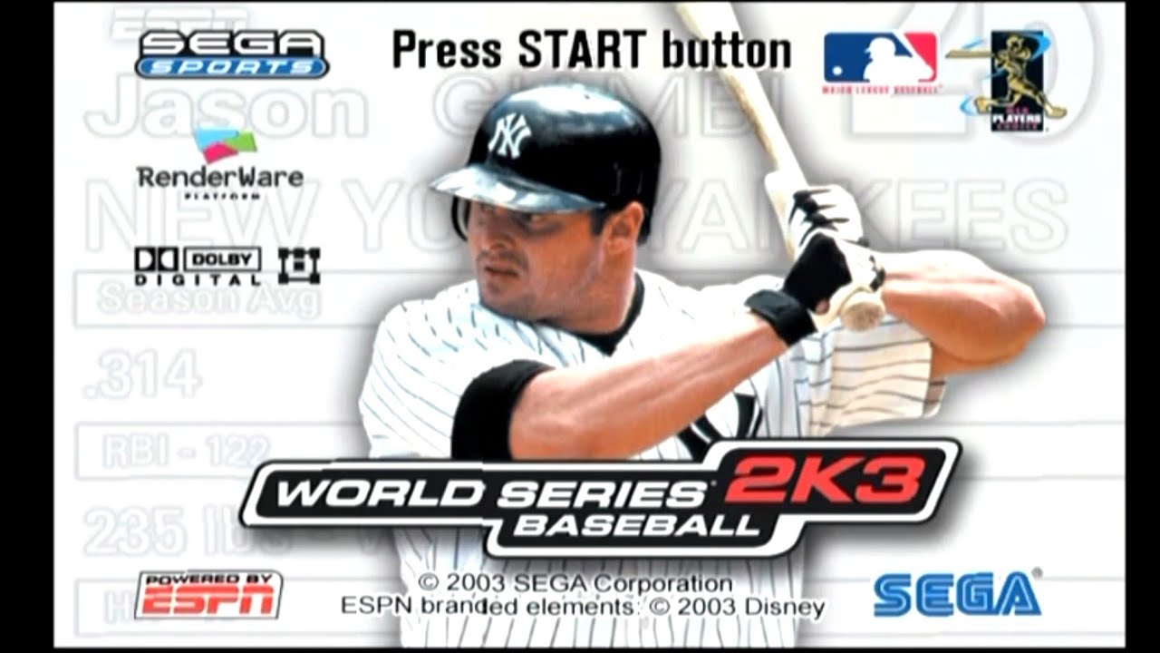 World Series Baseball 2K3 -- Gameplay (PS2) - YouTube