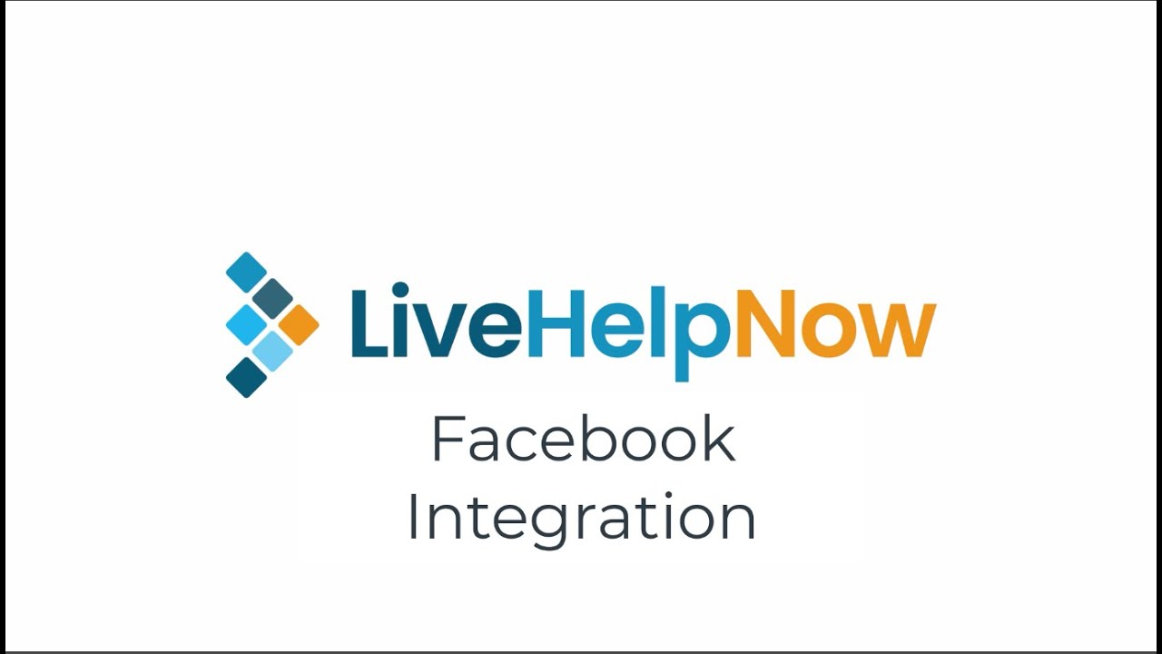 LiveHelpNow Facebook Integration Update - YouTube