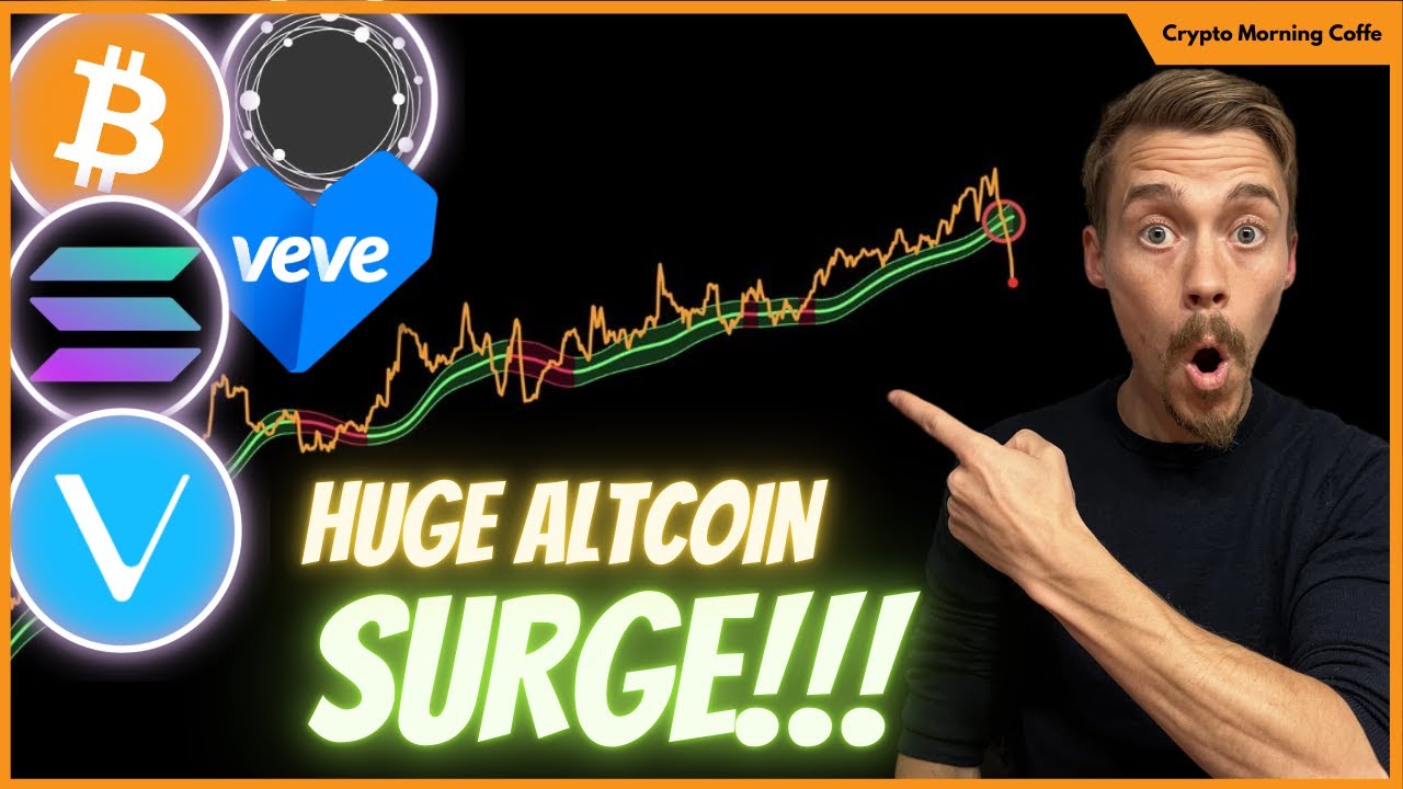PREPARE: ALTCOINS ARE RUNNING NOW!!! - VET, GRT, LINK, HBAR, XRP, MCADE ...