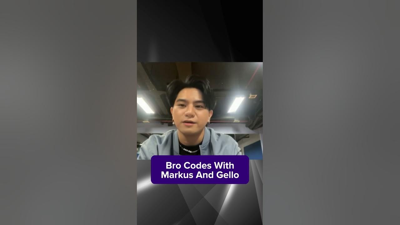 Bro Codes with Markus Paterson and Gello Marquez | Shorts - YouTube