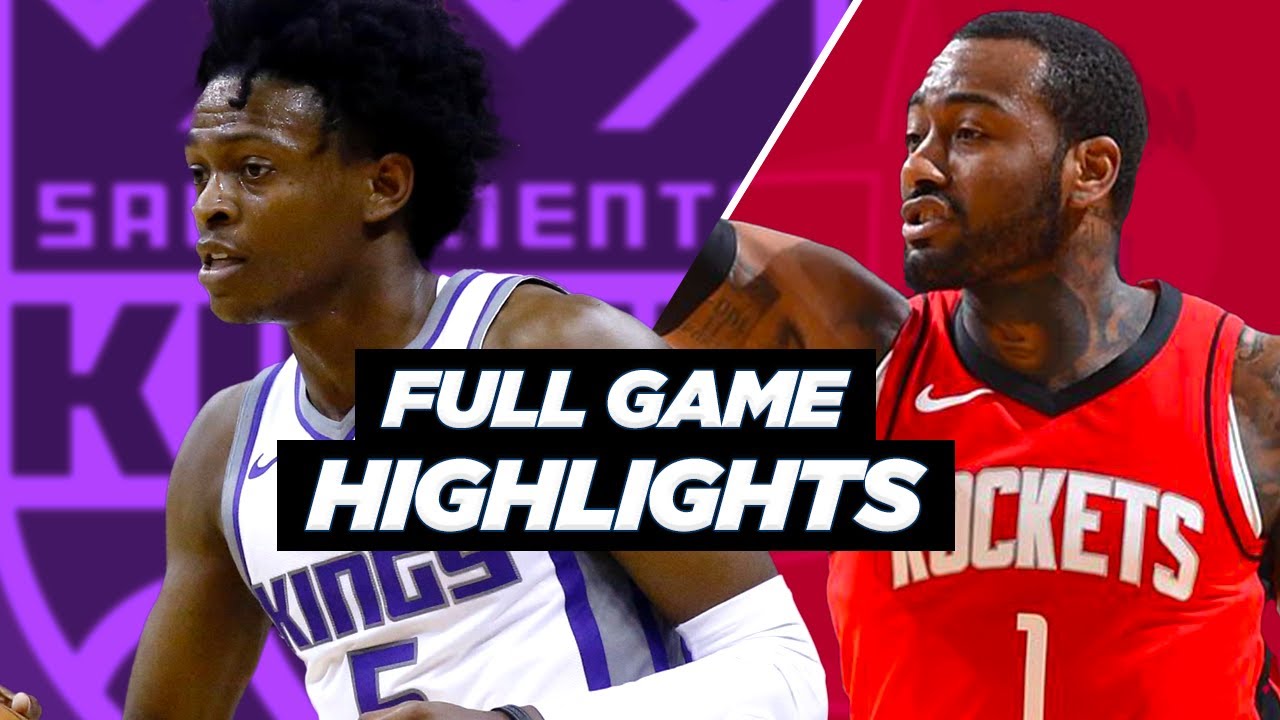 KINGS vs ROCKETS FULL GAME HIGHLIGHTS | 2021 NBA SEASON - YouTube