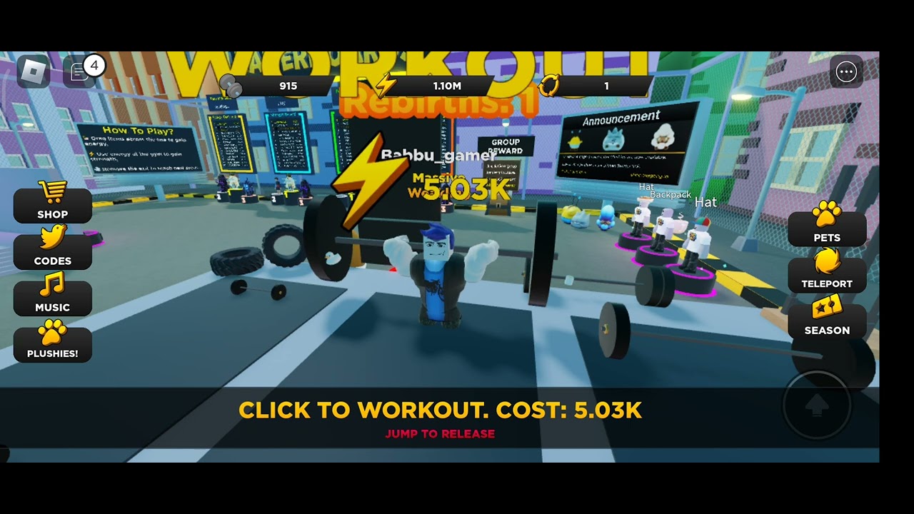 strong simulator in roblox - YouTube