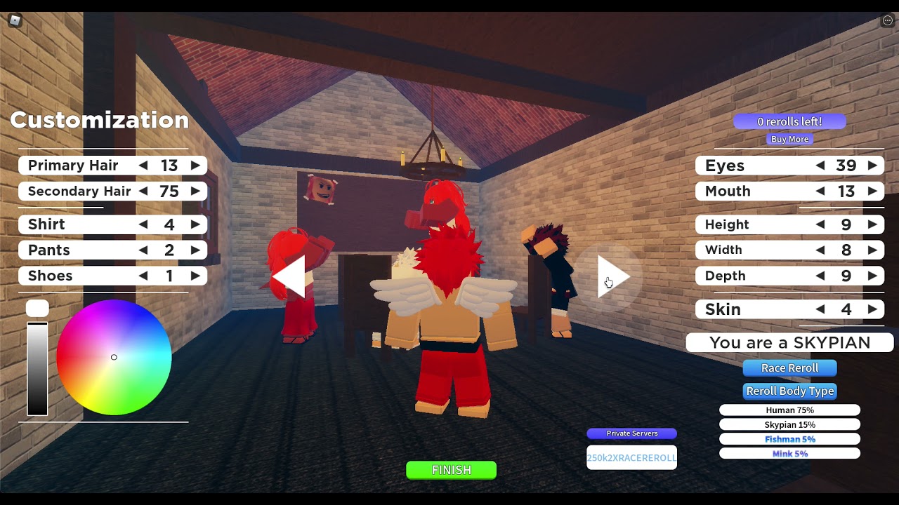 Using a 2 race roll code I GOT SKYPIAN IN 2 ROLLS! GPO - YouTube