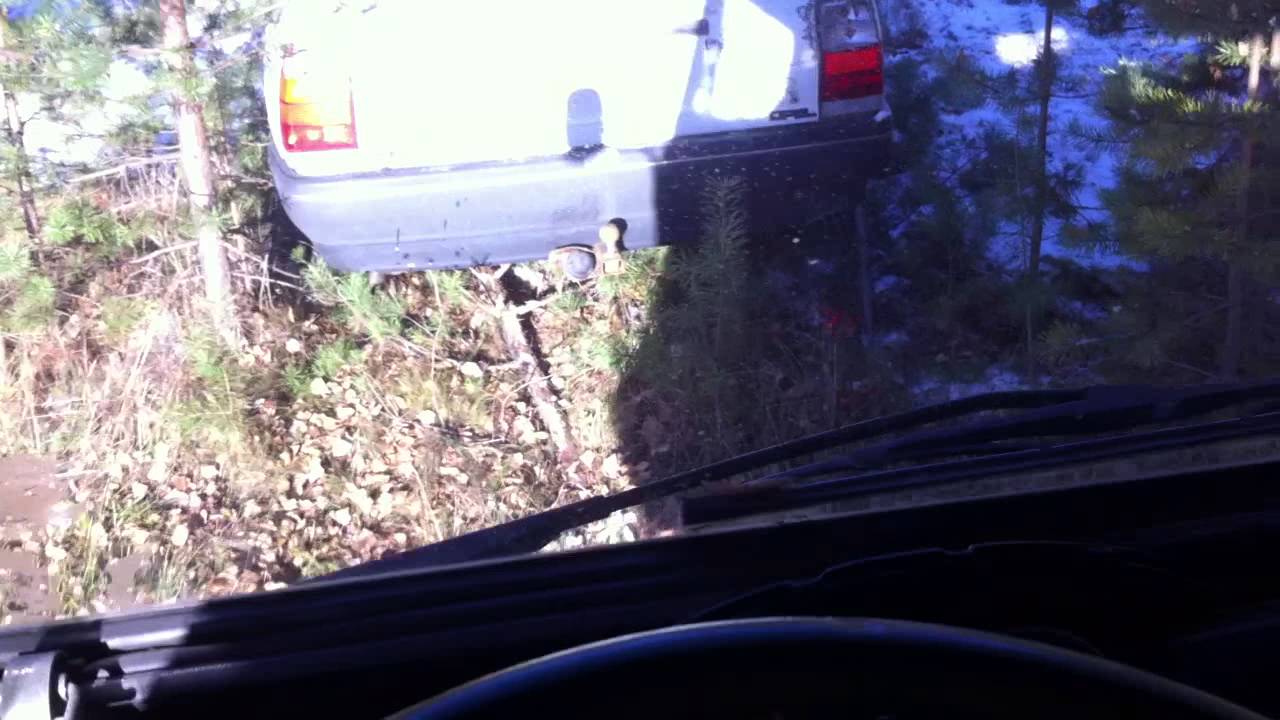 Redneck car towing - YouTube