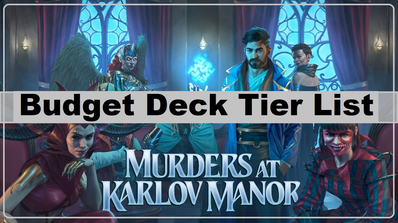 MKM Budget Deck Tier List- MtG Arena Budget Value Worth Free F2P - YouTube