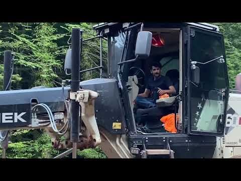 Pınarbaşı Cide yolu üst yapı yapım işi