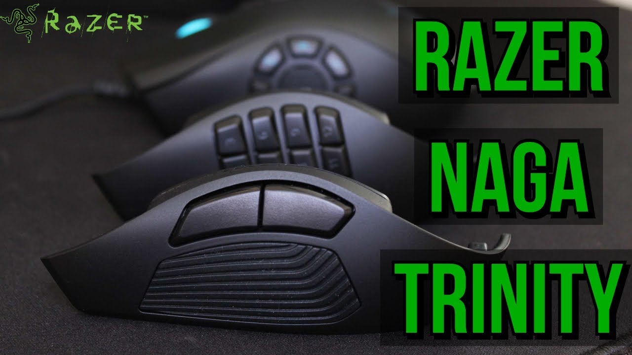 Razer Naga Trinity Gaming Mouse Review - YouTube