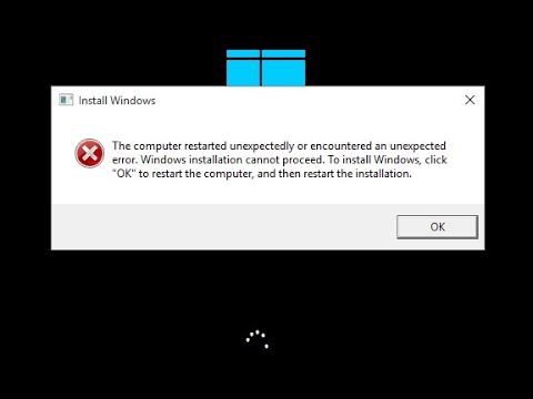 the computer restarted unexpectedly loop windows 10 , windows 11 ...