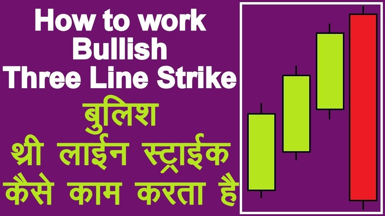 How to use Three Line Strike Bullish Continuation Candlestick Pattern ...