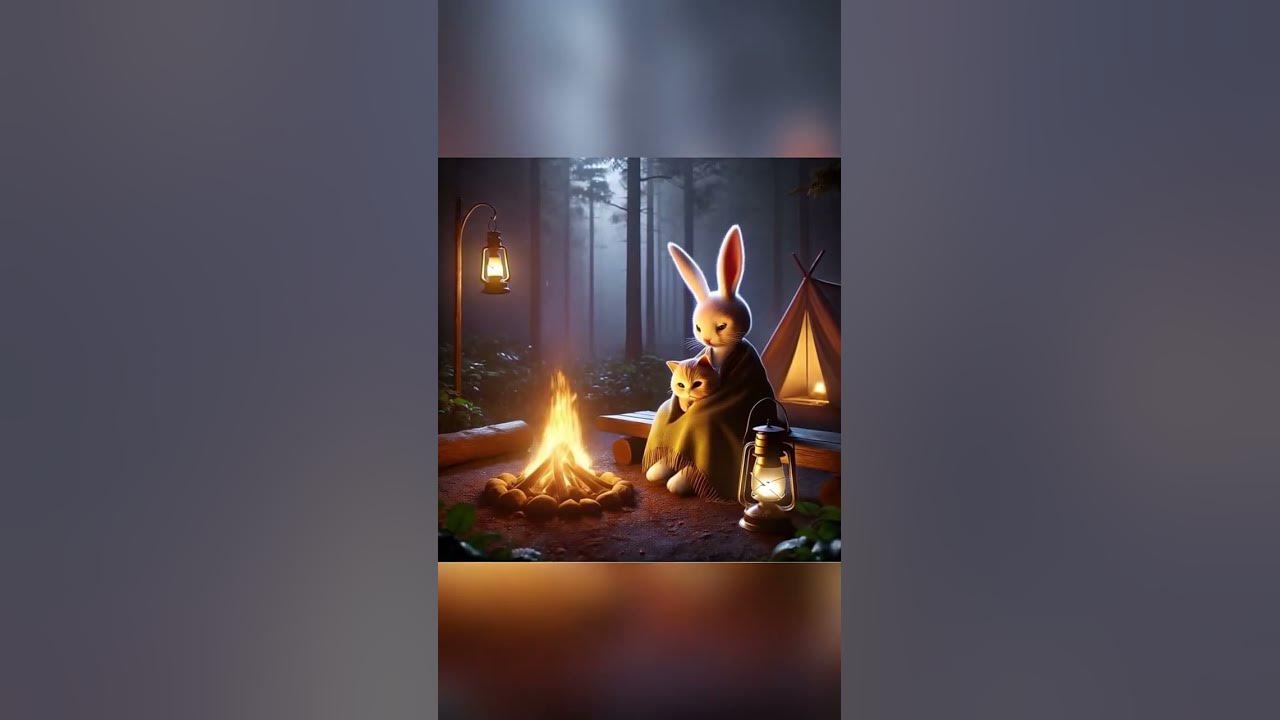 The rabbit kidnapped my cat again #comedyvideos #shorts #youtubeshorts ...