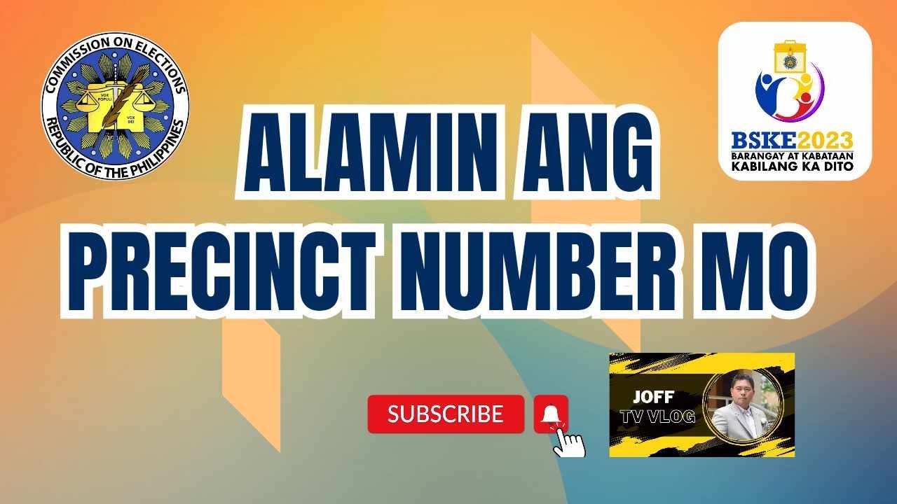 COMELEC PRECINCT FINDER - YouTube
