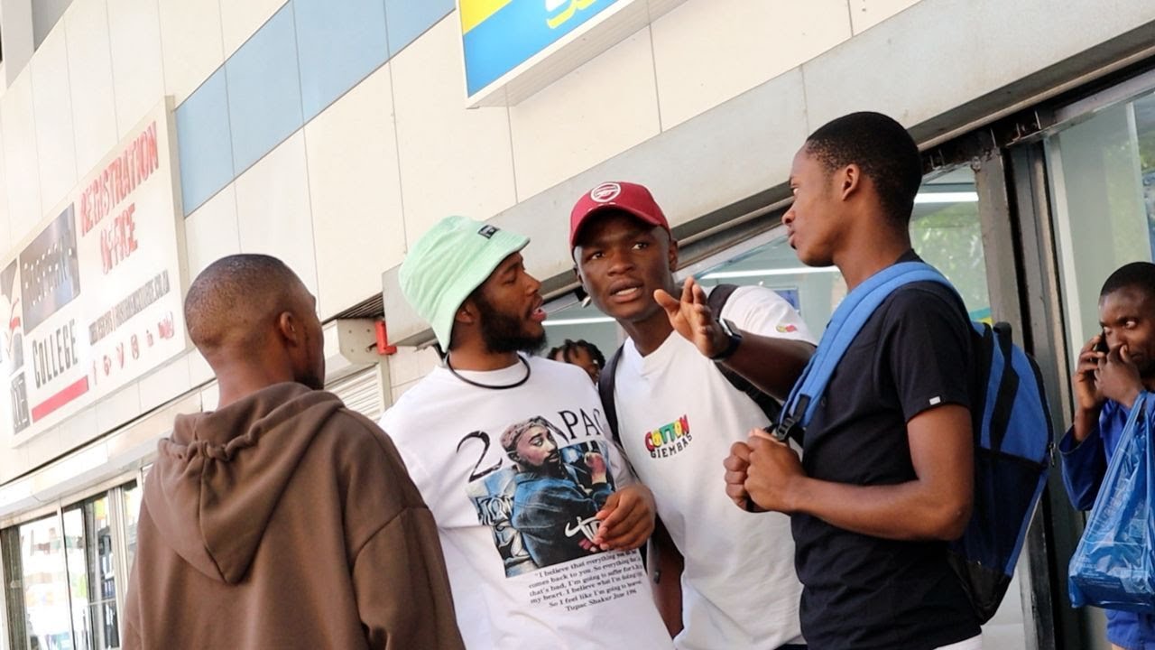 Talking Too Close To People Prank In South Africa - YouTube