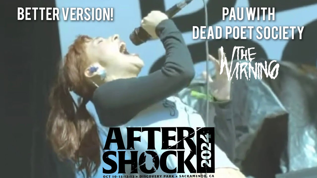 The Warning - Pau with Dead Poet Society - Hurt - Aftershock Festival ...