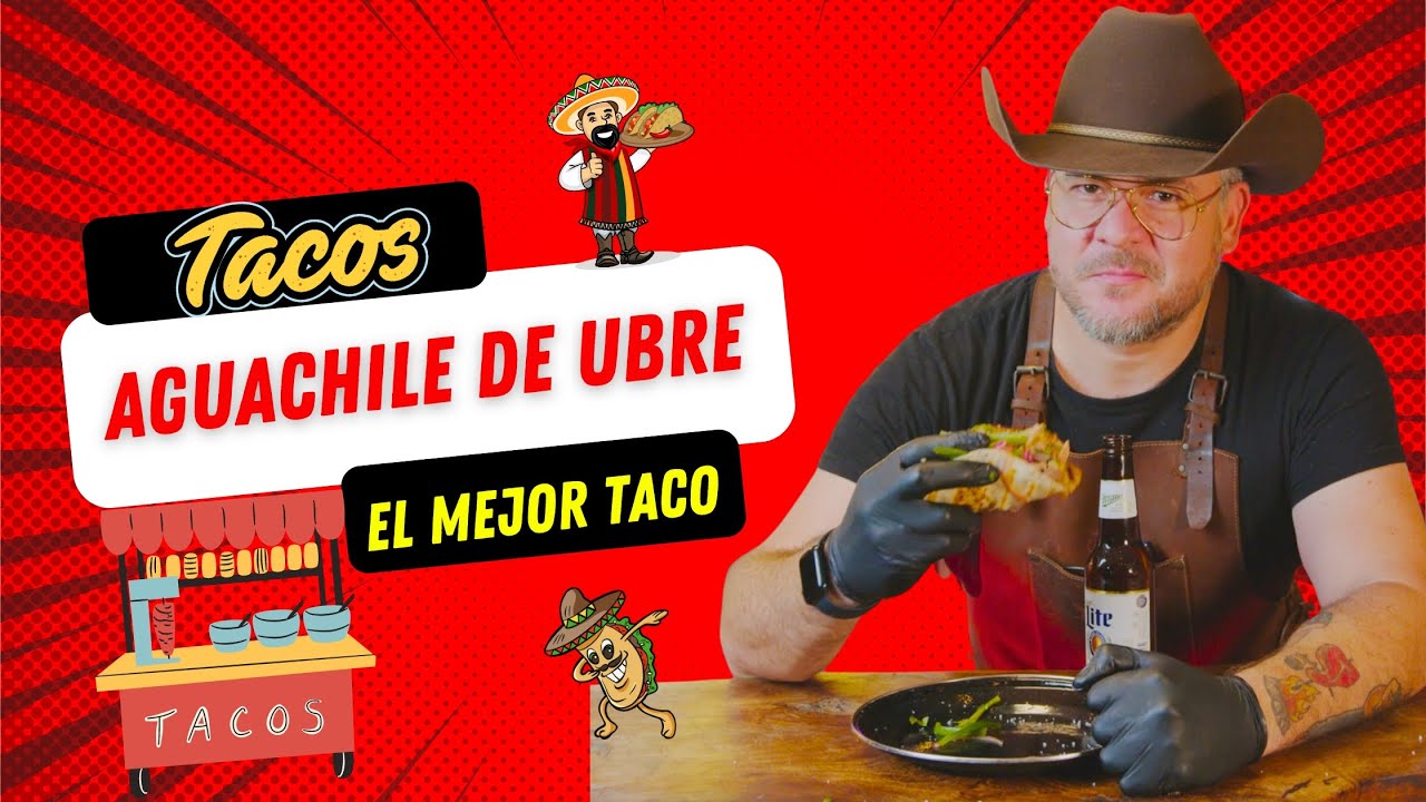 TACOS de Chicharrón de Ubre con Aguachile | Una Excelente Botana. - YouTube