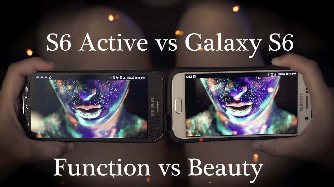 Galaxy S6 vs S6 Active - Beauty vs Function - YouTube